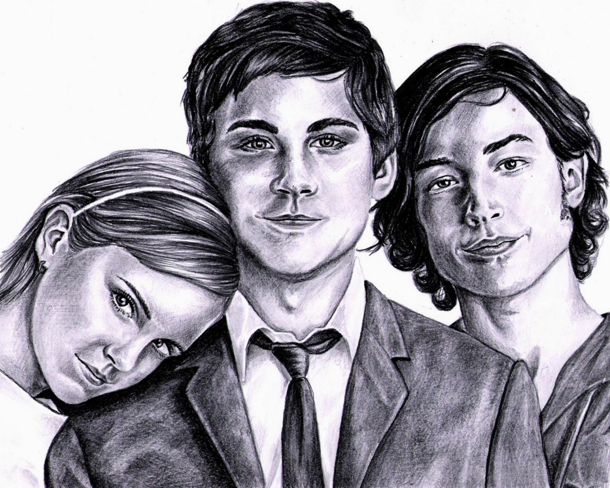 Charlie Perks Of Being A Wallflower Drawing
