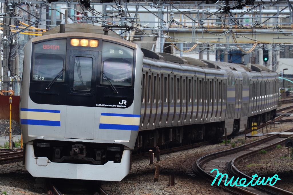 mue two on Twitter: "4/30 回8846M E217系Y42編成 TK入場 回8847M E217系Y42編成 TK入場 http://t.co/cBVgybToUX ...