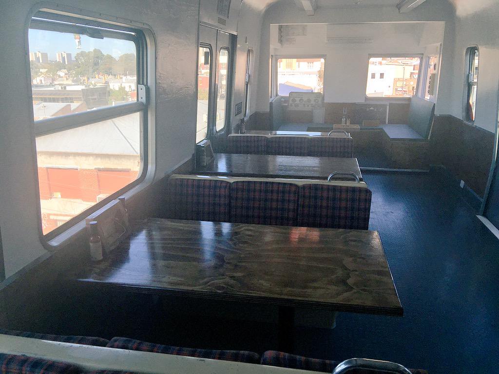 Opening tonight, a burger restaurant inside a train on a Collingwood ...