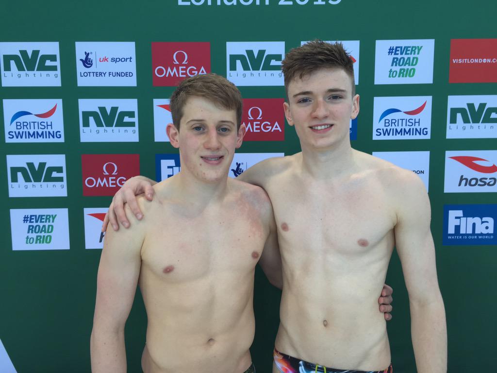 British divers JamesRDenny & mattydiver "delighted" by their 10m ...