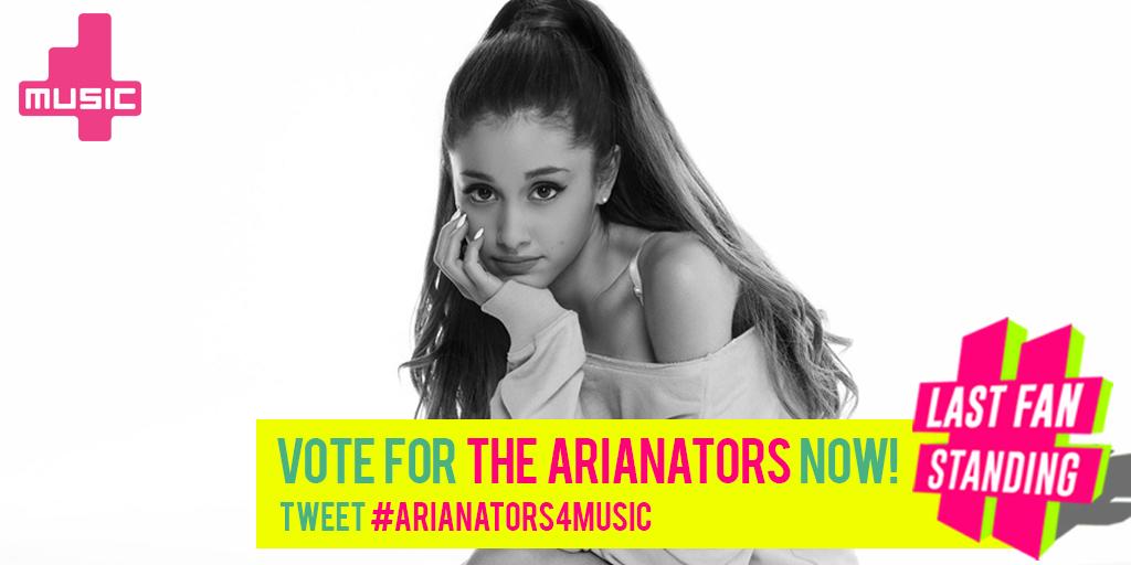 Arianators are you the ultimate fans? VOTE NOW! 4MusicLFS | 4Music ...