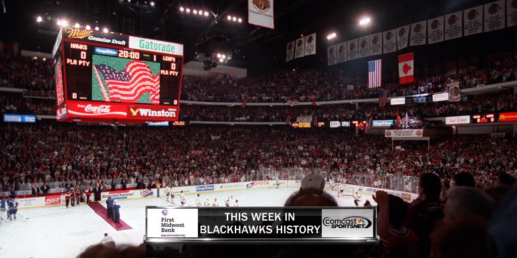 This Week in Blackhawks History: Final hockey game is played at Chicago ...