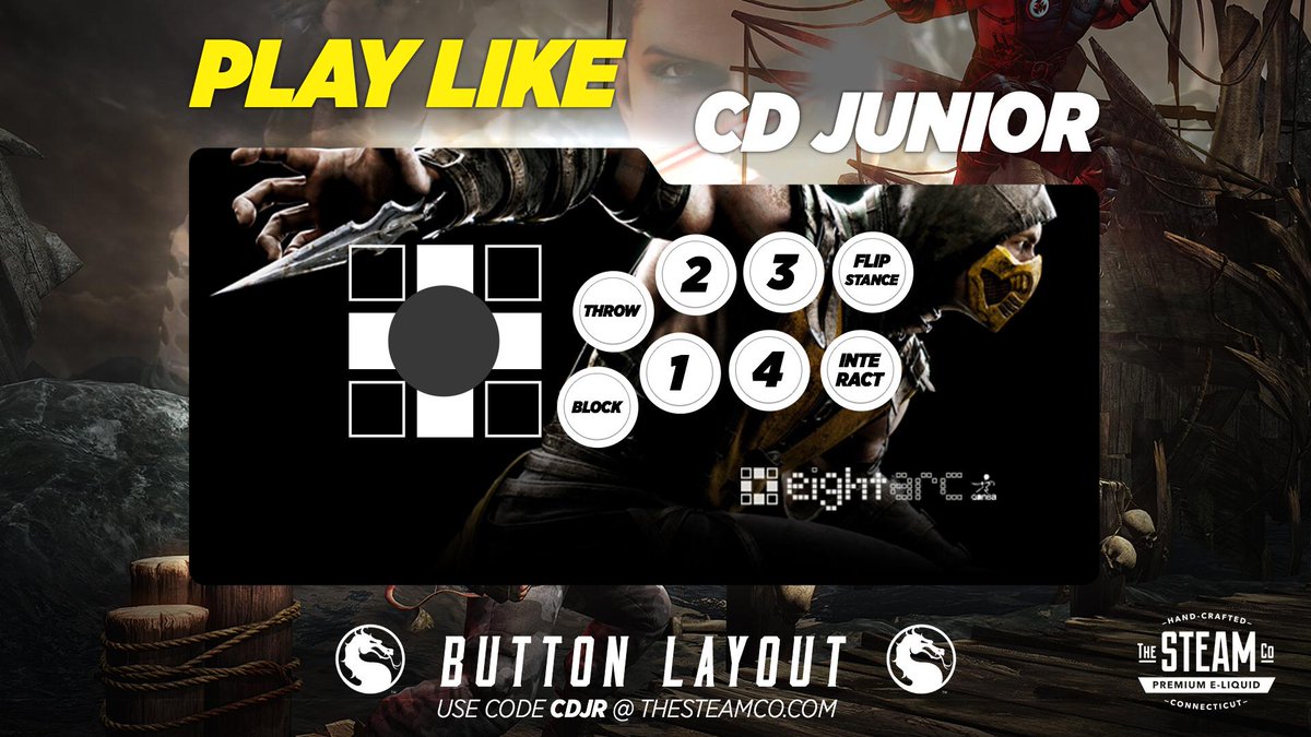 CD Jr's button layout for MKX : r/MortalKombat