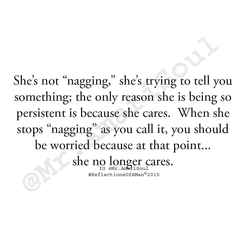 Nagging Quotes