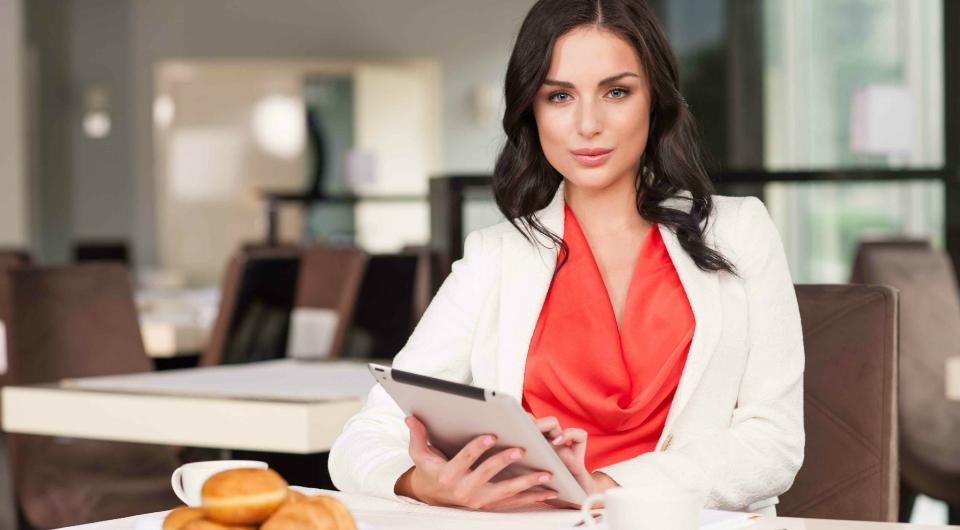 Female Restaurant Manager