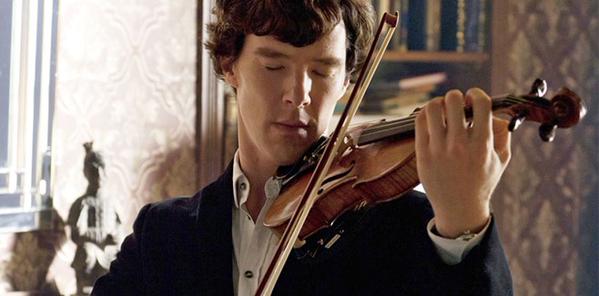 Sherlock Holmes Benedict Cumberbatch Violin