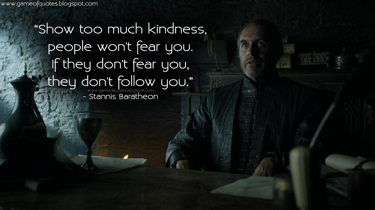 Stannis Baratheon Quotes
