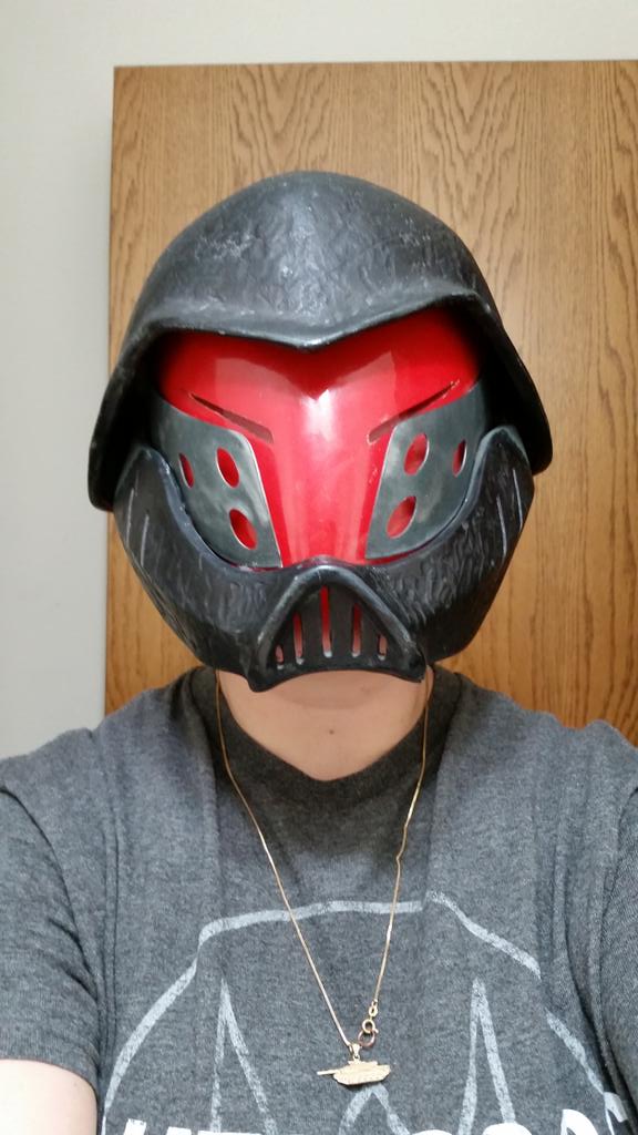 NOD custom helmet inspired by Brotherhood of NOD Sculpting & Forming ...