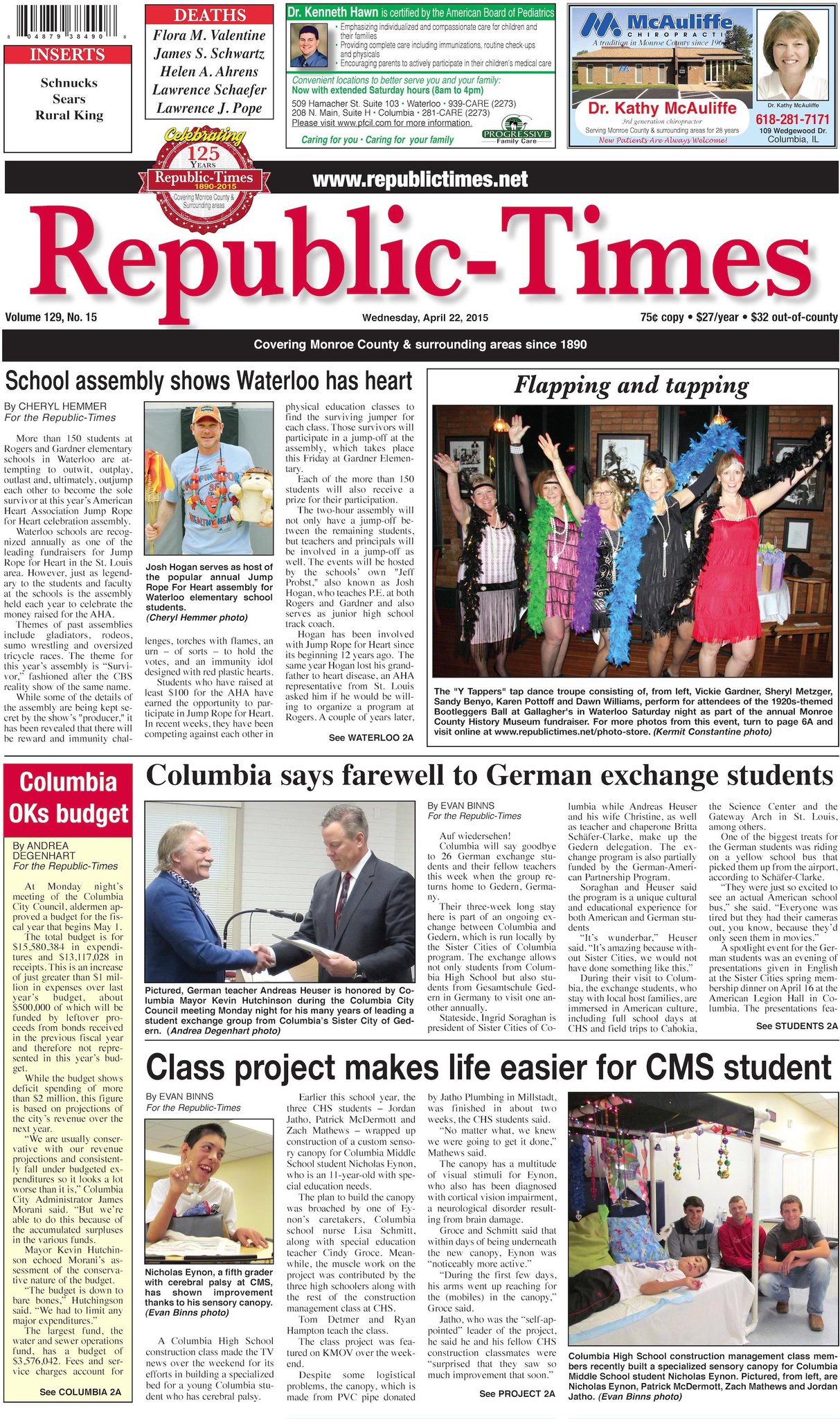 Republic Times On Twitter Here S The Republictimes Newspaper April