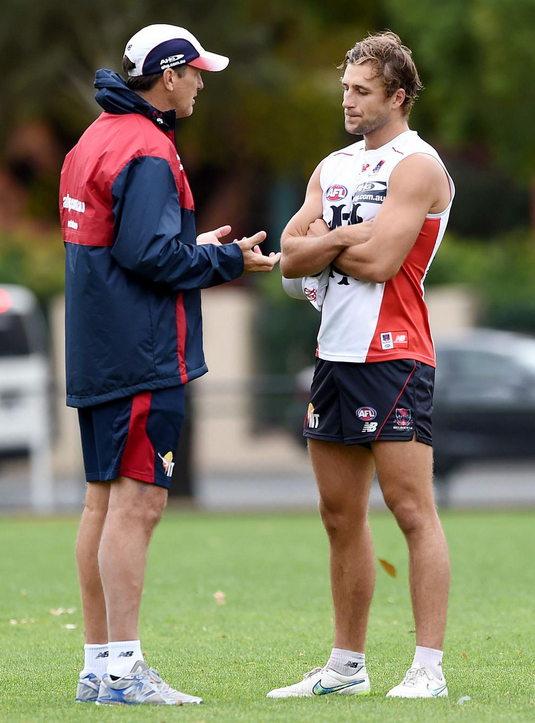 .melbournefc name midfielder Viv Michie to replace injured Sam Frost ...