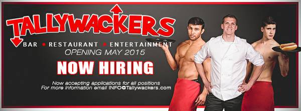 Tallywackers, the male equivalent of hooters, is coming to dallas ...