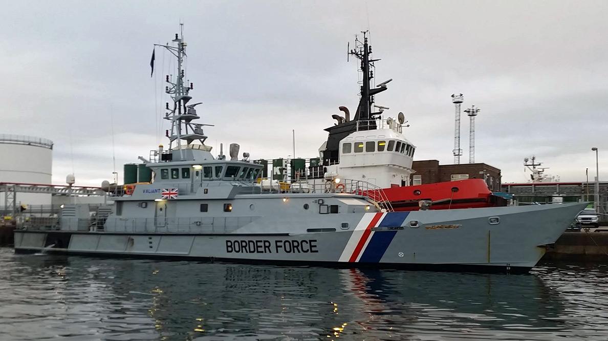 Ship: Update: Ship boarded by Royal Navy and Border Force is the Hamal ...