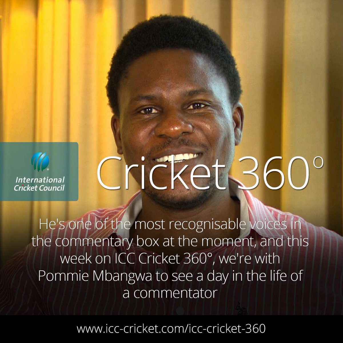 We're up in the commentary box on this week's icc cricket 360°, as we ...