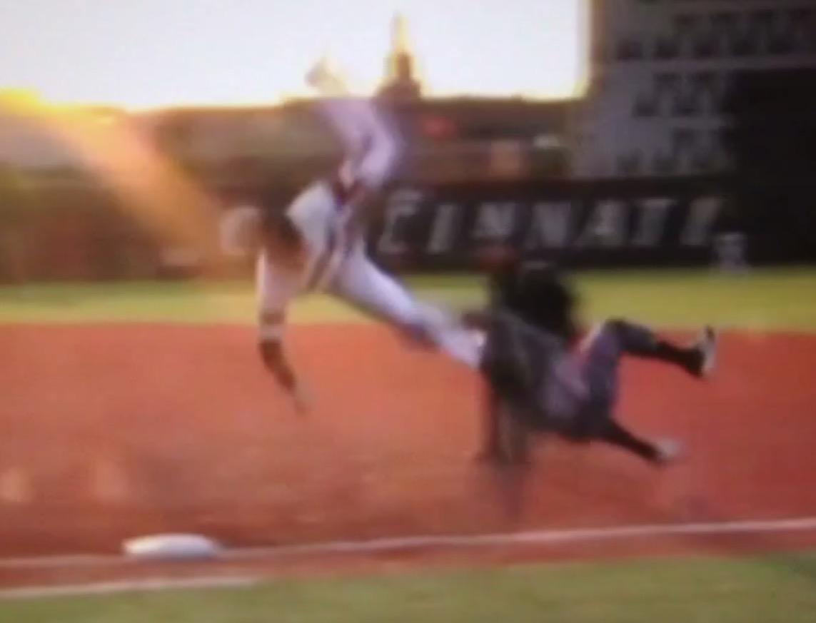 College Baseball Collisions