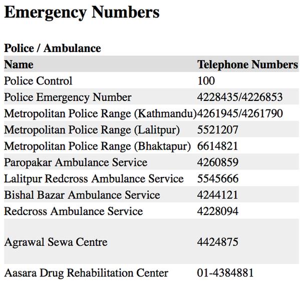 The Times Of India On Twitter Emergency Contact Numbers In Nepal NepalEarthquake Http t co the-times-of-india-on-twitter-emergency-contact-numbers-in-nepal-nepalearthquake-http-t-co