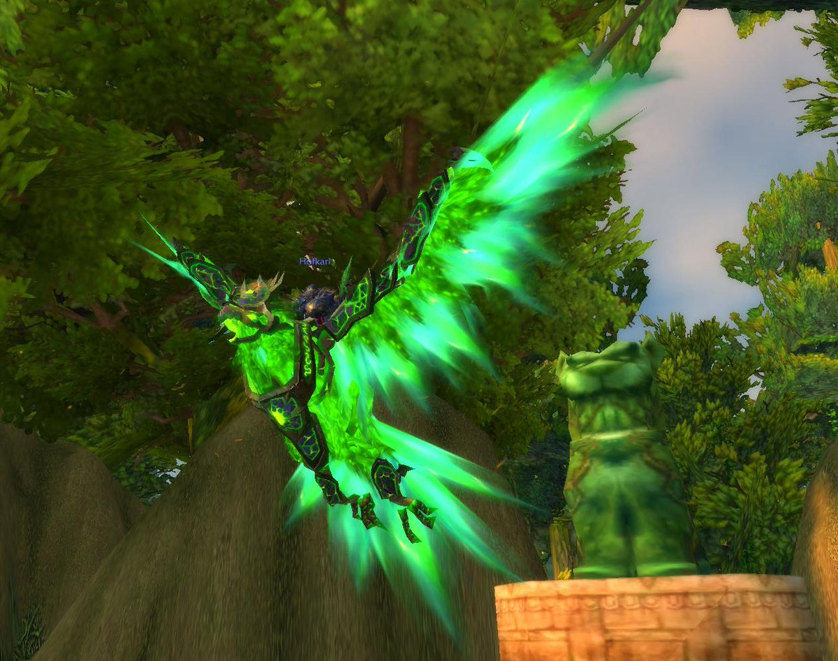 Green Fire Hawk Mount