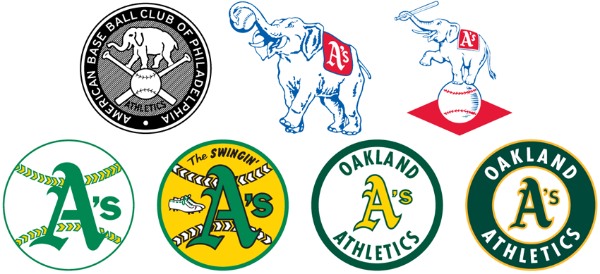 Oakland Athletics Logo History
