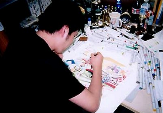EIICHIRO Y-ODA drawing Monkey D. Luffy [Edited art] : r/OnePiece