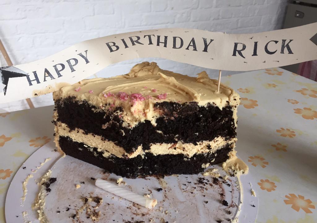 Happy Birthday Rick Cake