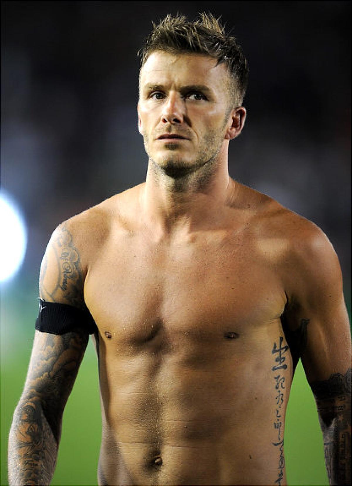 David Beckham Six Pack
