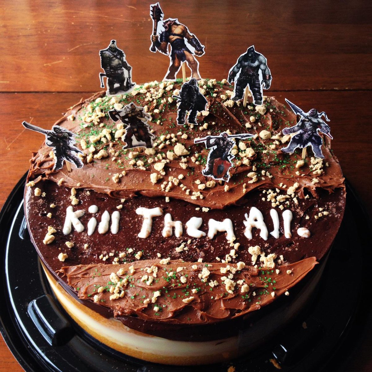 DnD themed cake for my birthday based on the adventure I ran for my ...