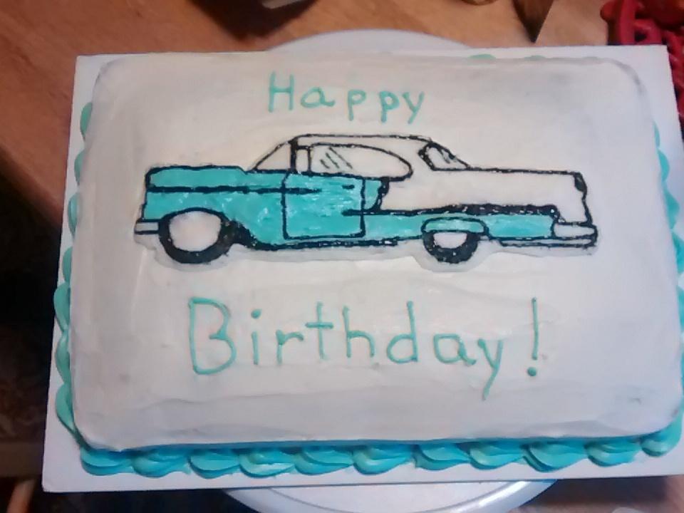 Chevy Birthday Cake