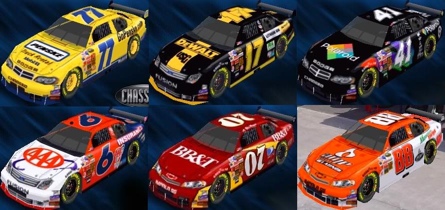 Nascar Templates 2008