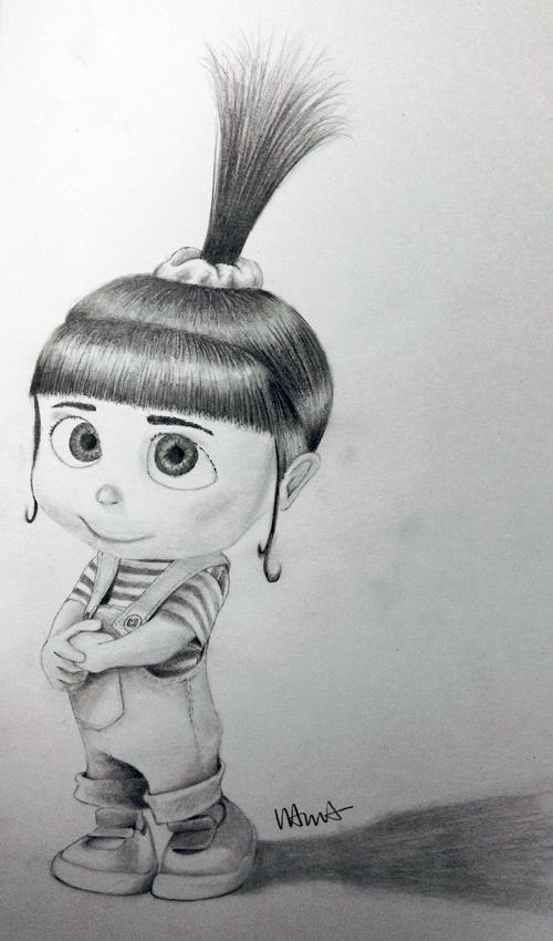 How To Draw Characters From Despicable Me Step By Step