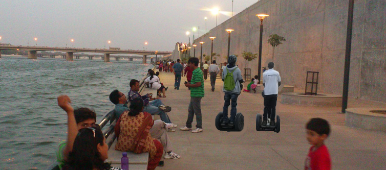 And the latest attraction at Sabarmati River Front is ready for you ...