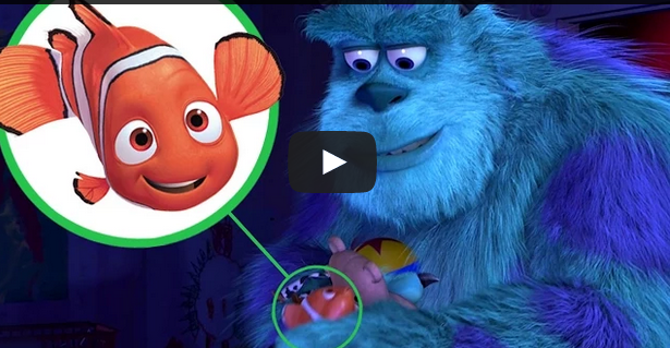 Pixar Video Reveals Hidden Easter Eggs Toy Story Finding Nemo ...