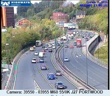 Travel: Delays after crash on M60 c/wise near Portwood Roundabout in ...