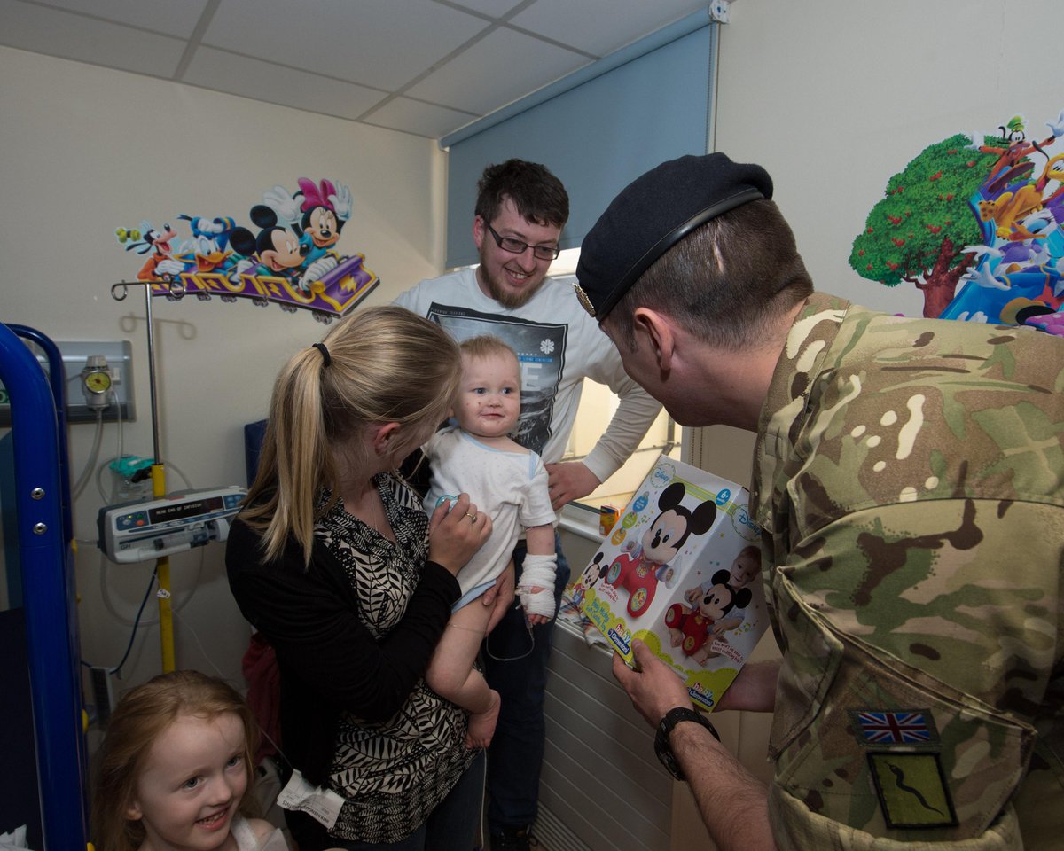 Squadron: 8 Squadron, 27 Regiment RLC deliver toys donated by local ...