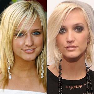 Ashlee Simpson Before And After