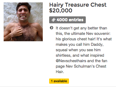 Nev Schulman Chest Hair