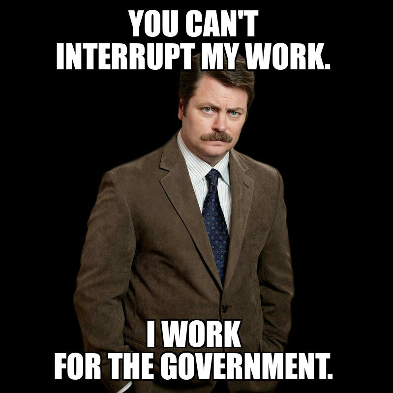 Government Employee Memes