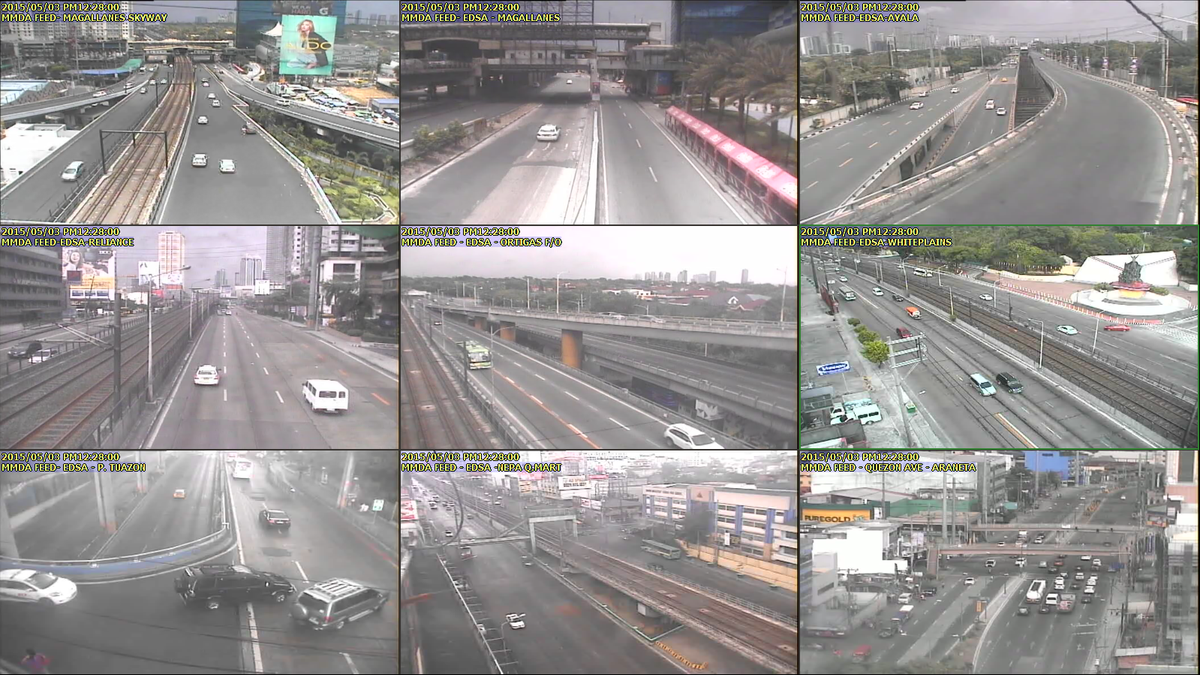 Traffic View from Magallanes Skyway, EDSA Magallanes to Quezon Ave ...