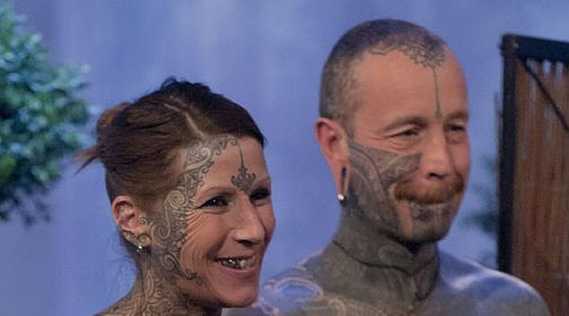 Meet Jacqui And Curly Moore The Most Tattooed Couple In Britain The