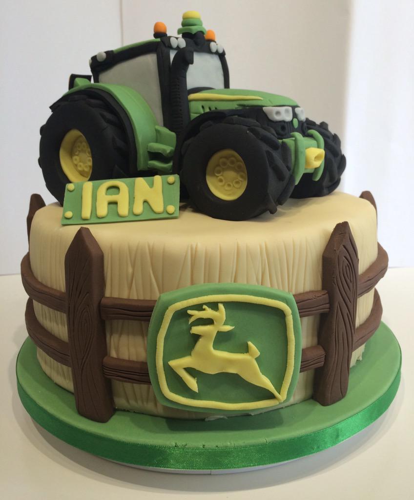 John Deere Tractors Cakes