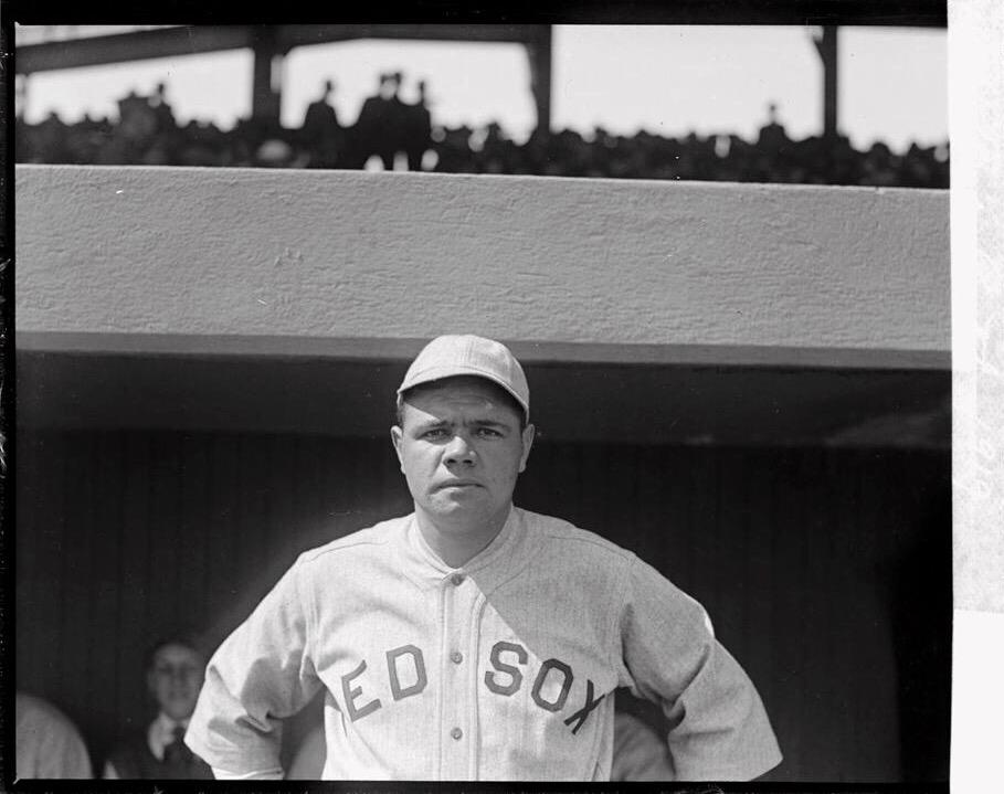 Babe Ruth hit his first MLB home run a hundred years ago this week: LOC ...