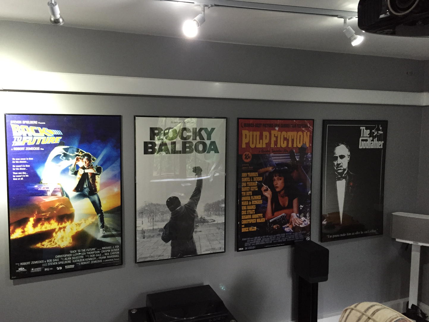 Home Theater Movie Posters Yet Another DIY Movie Poster Lighted Frame
