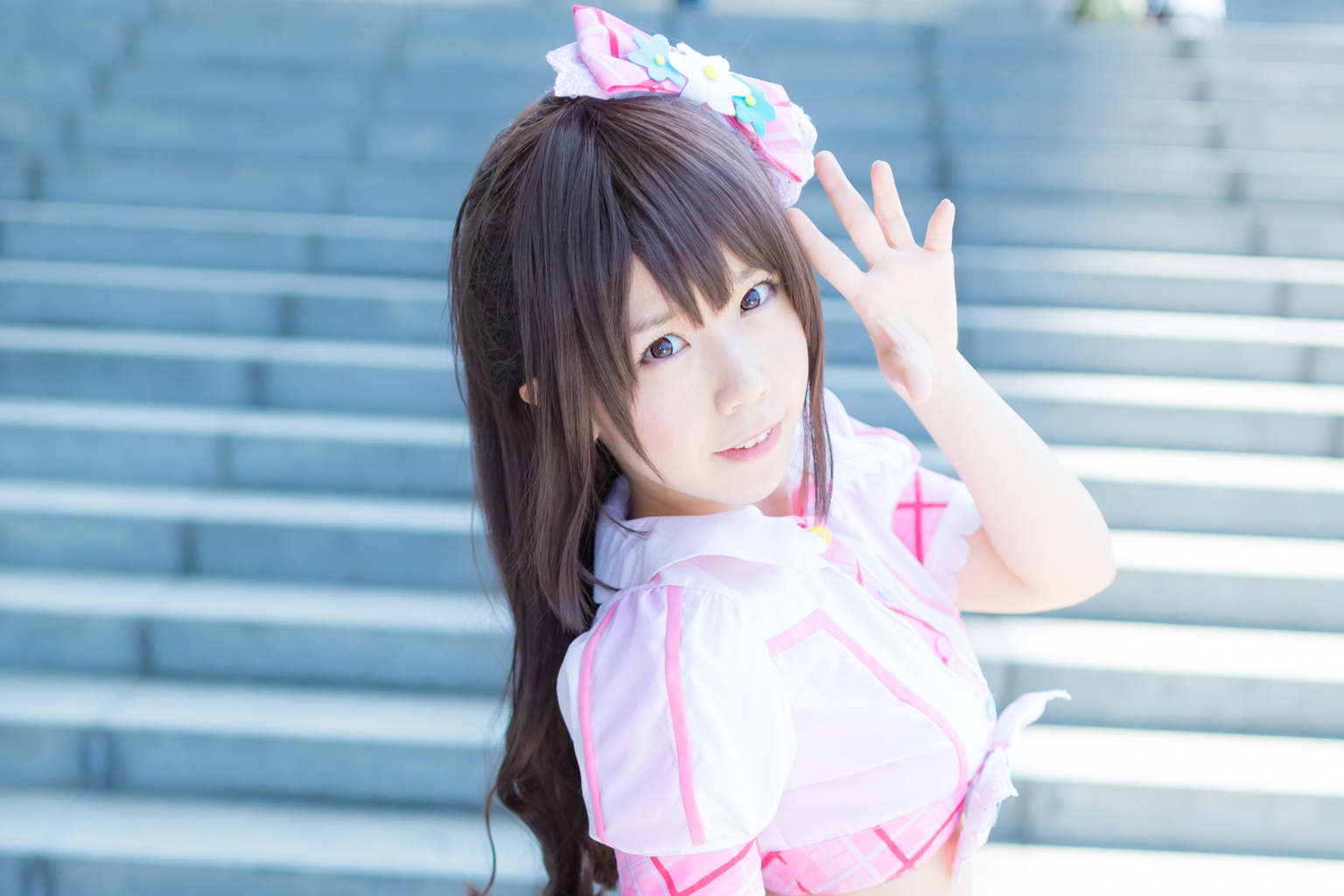 ナオミコピタ on Twitter: "《ニコニコ超会議2015》 島村卯月：Recoさん(@reco_duocos ) 撮影ありがとうございました！！ #ニコニコ超会議2015 http ...