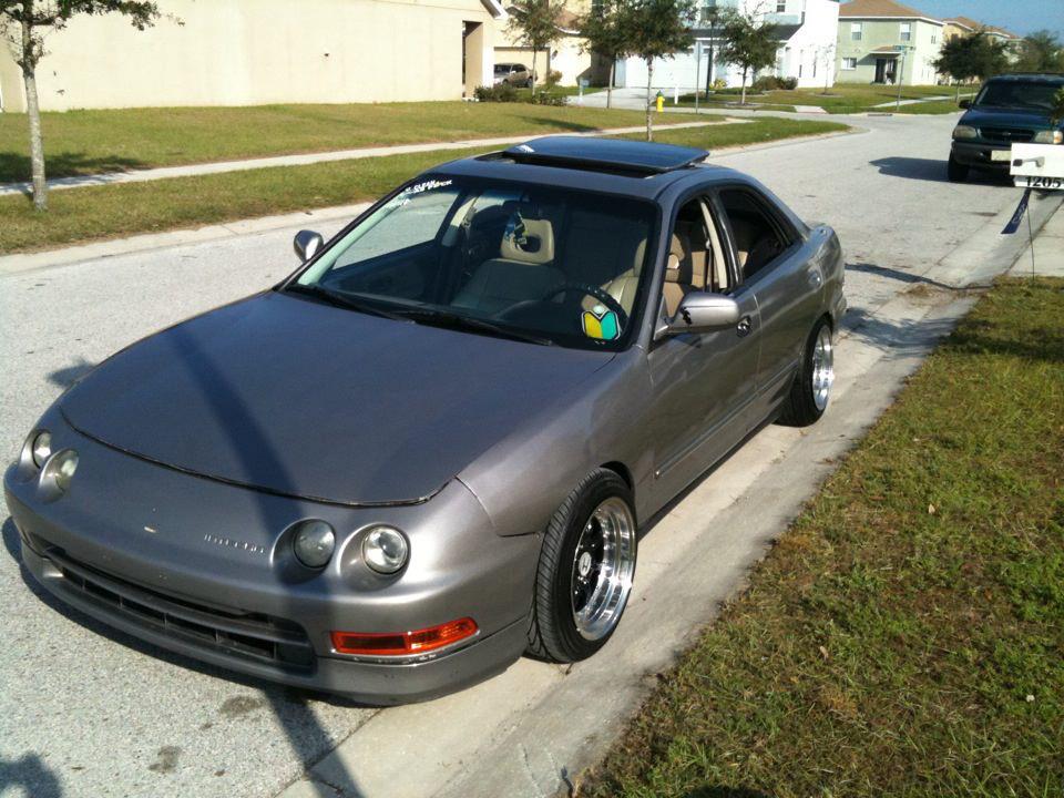 Slammed Integra Grey
