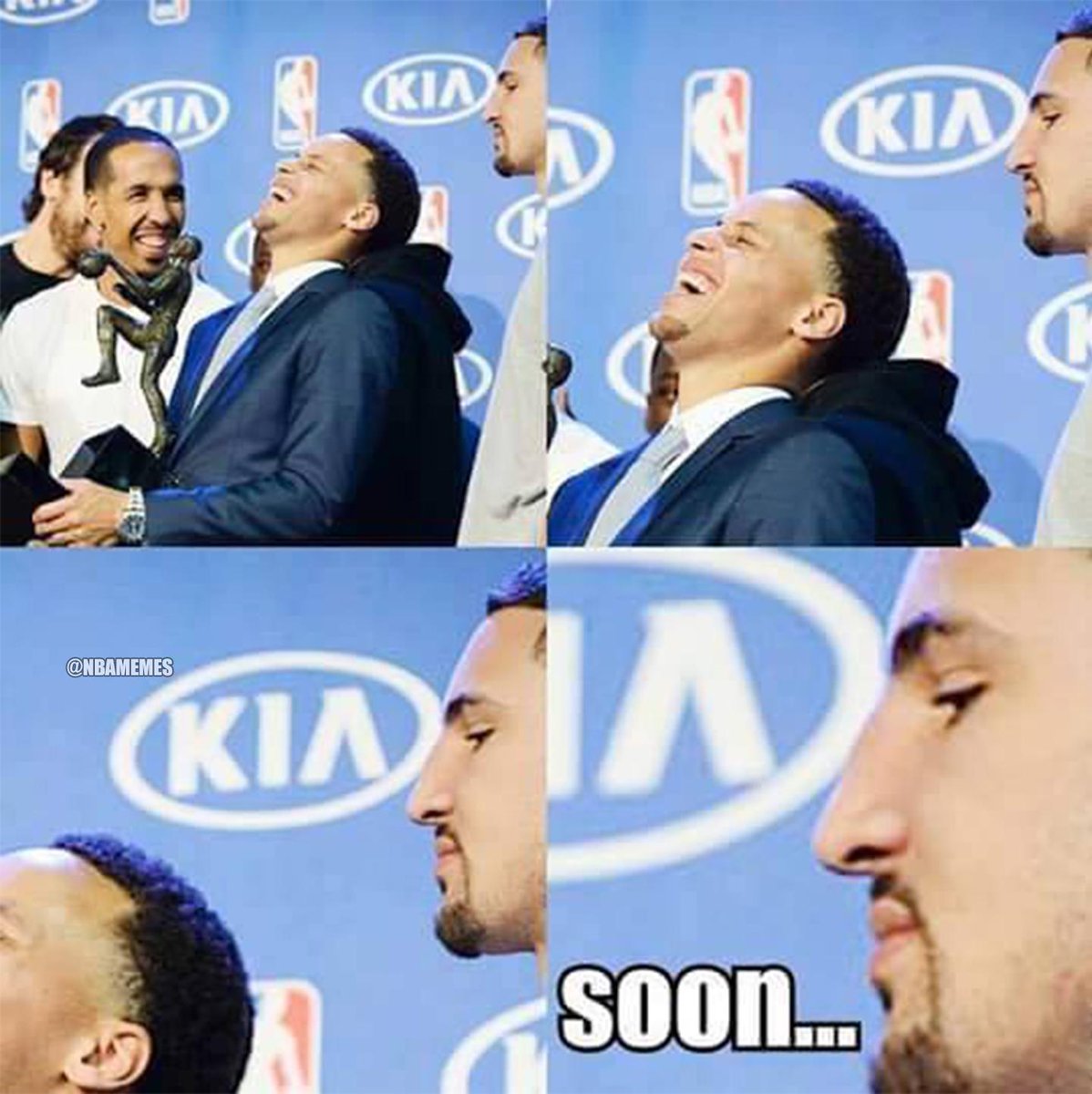 Klay's longing look : r/warriors