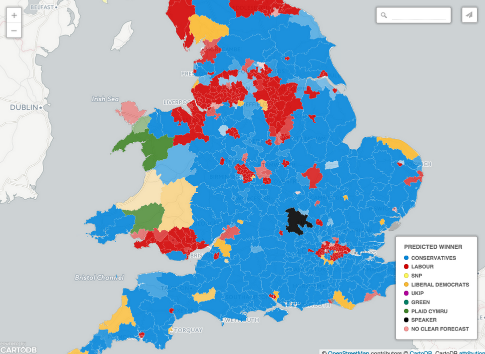 GE2015: The predictions for every constituency on the map | The ...