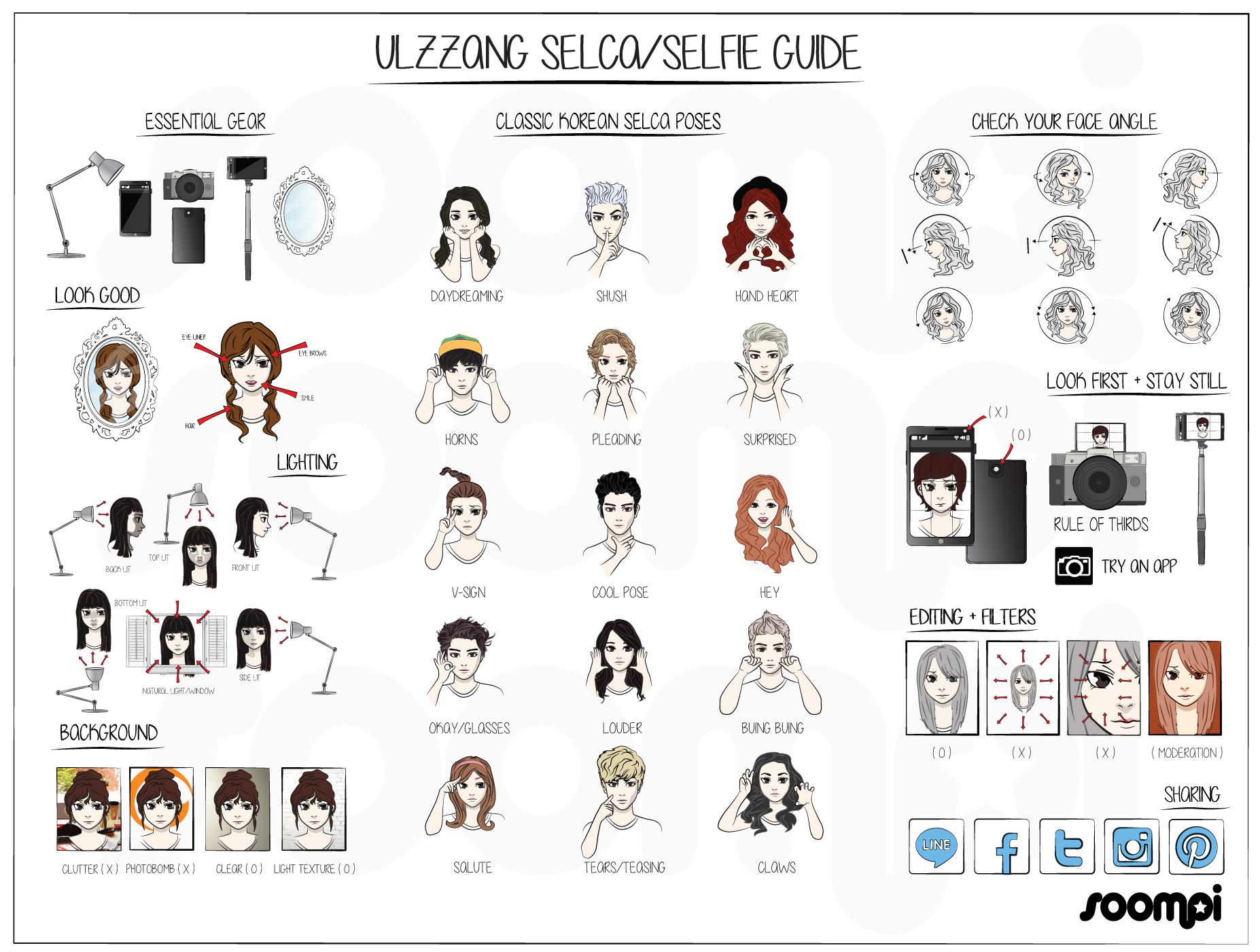 Korean Ulzzang Selca