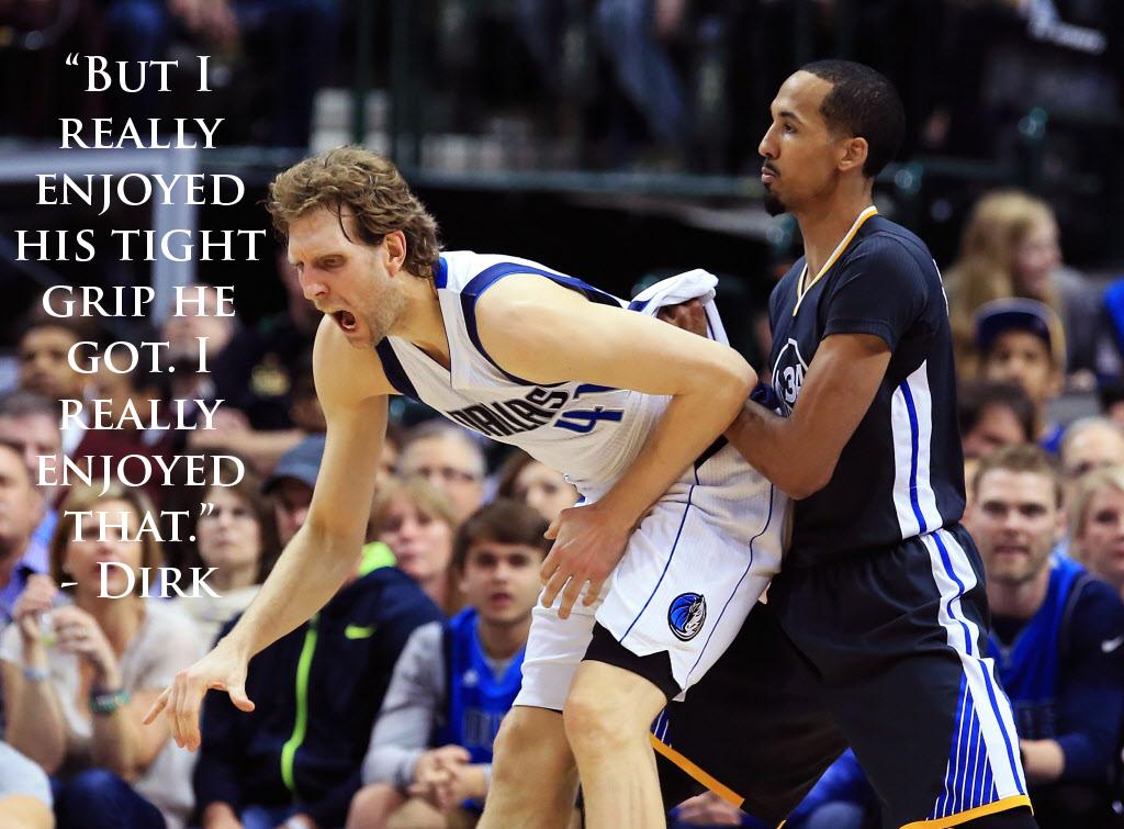 Dirk Nowitzki on the moment he realized he was having a son, Shaun ...