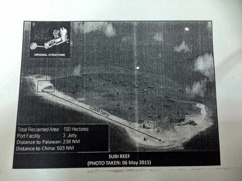 AFP: Ang Chinese military sa Subi/Zamora Reef, sumisita sa PHL ...