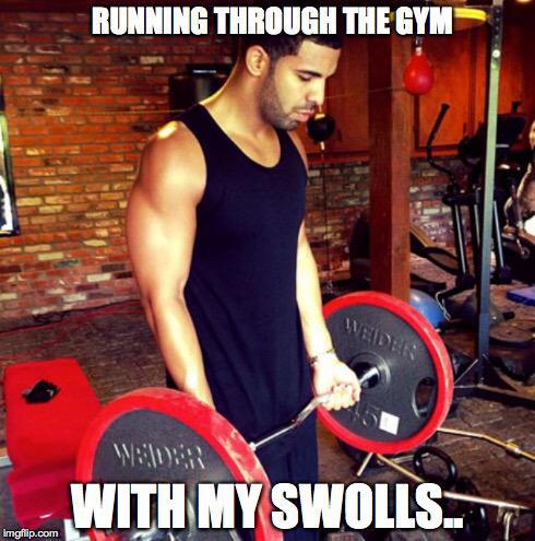 Drake At The Gym Meme