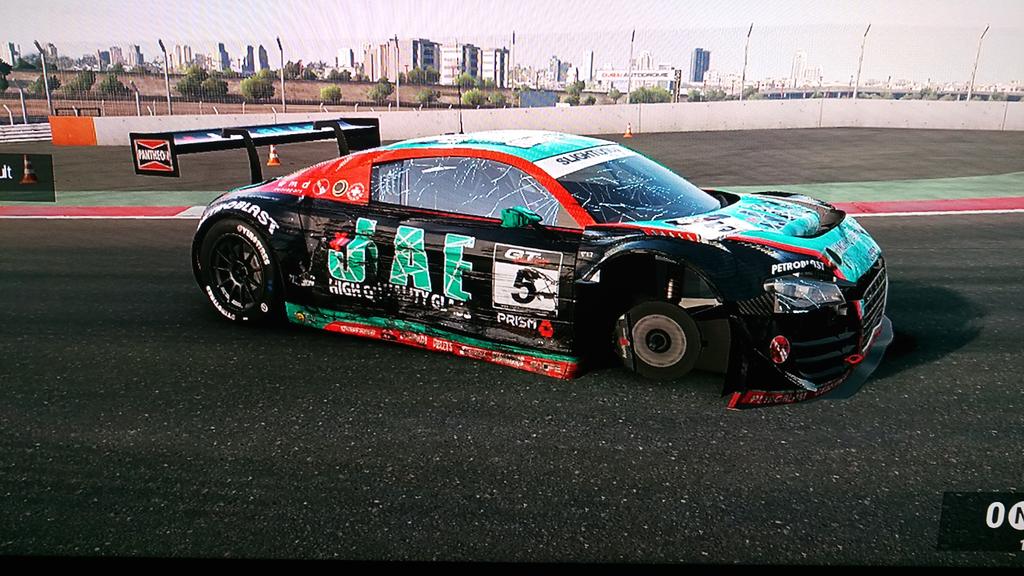 The damage engine in Project CARS lets you completely break off wheels ...
