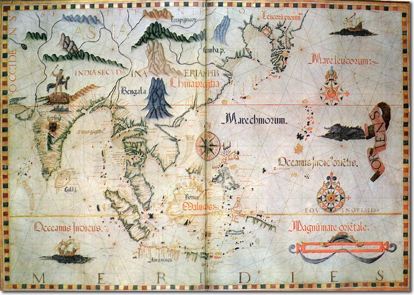 Spice Islands On World Map